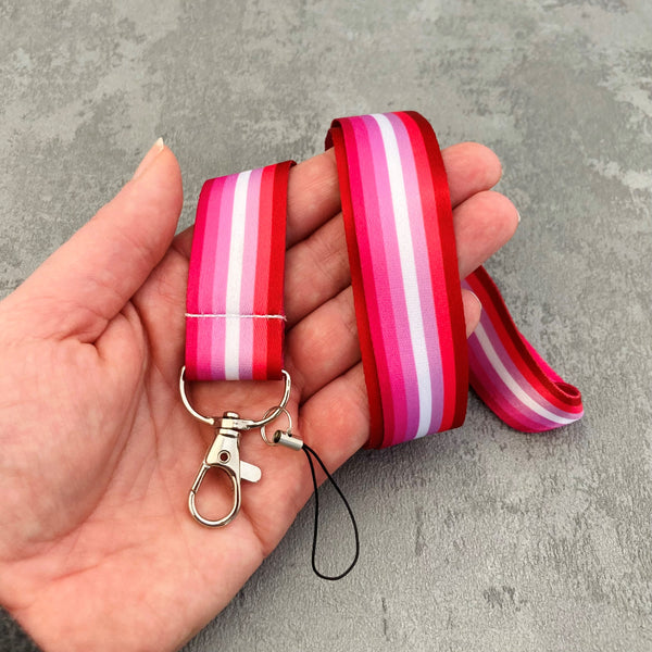 Lesbian Pride Lanyard - Butler and Grace Ltd