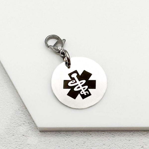 Medical Alert Charms - Butler and Grace Ltd