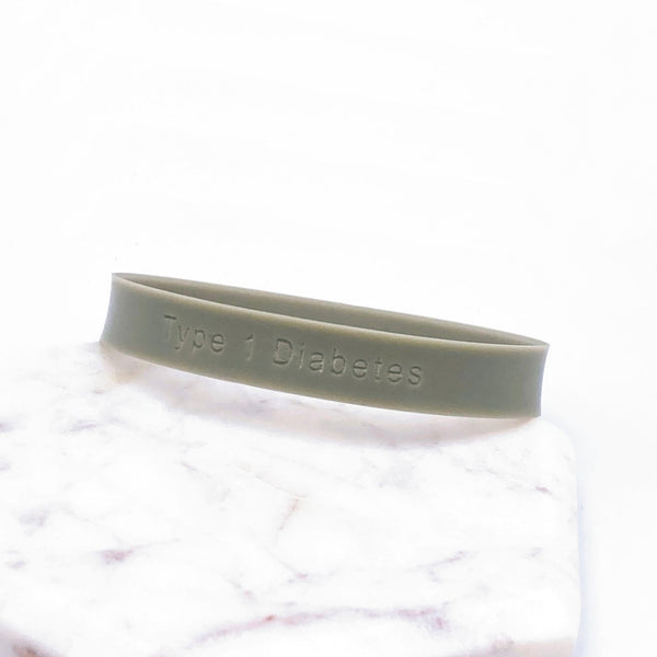 Hidden Message Medical Wristband - Grey - Butler and Grace Ltd
